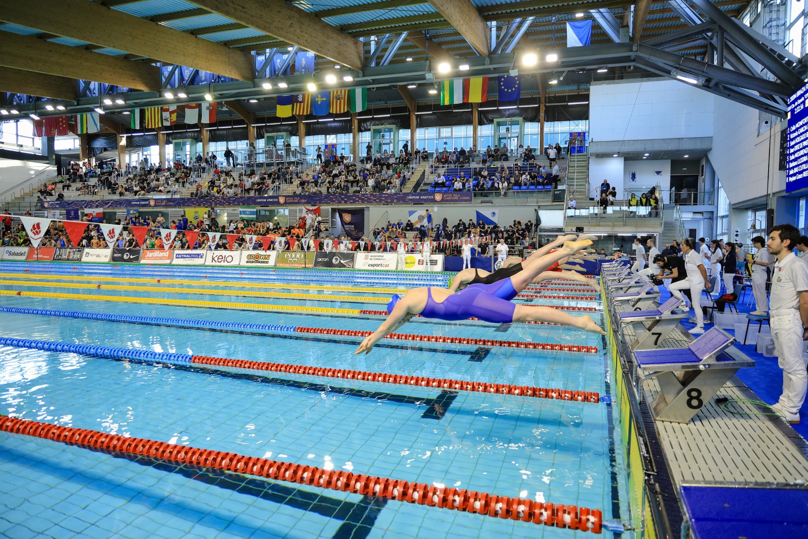 El CN Sabadell, sede de seis Campeonatos de España en 2026